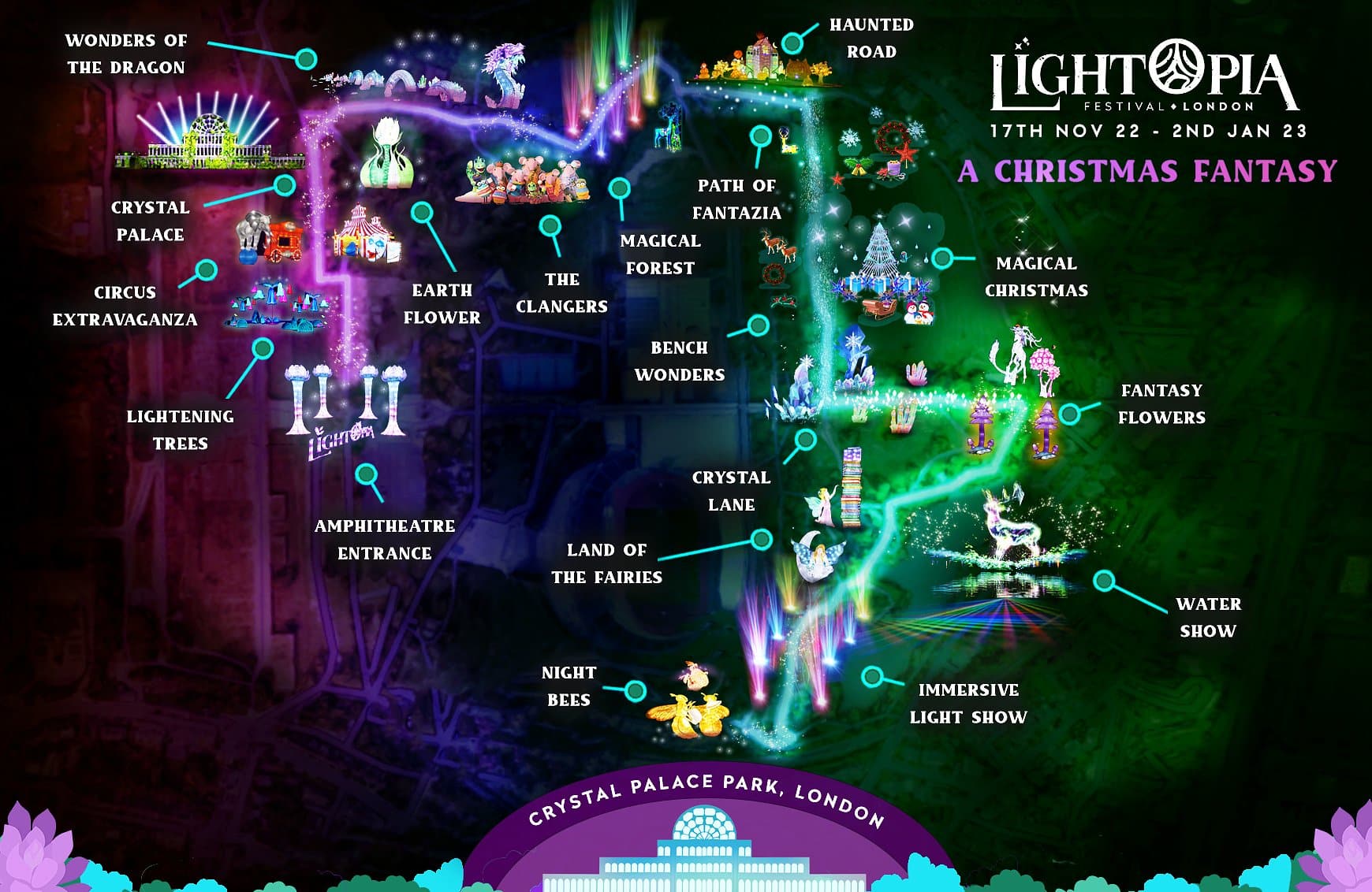 Lightopia: A Dazzling London Light & Lantern Trail - Secret London