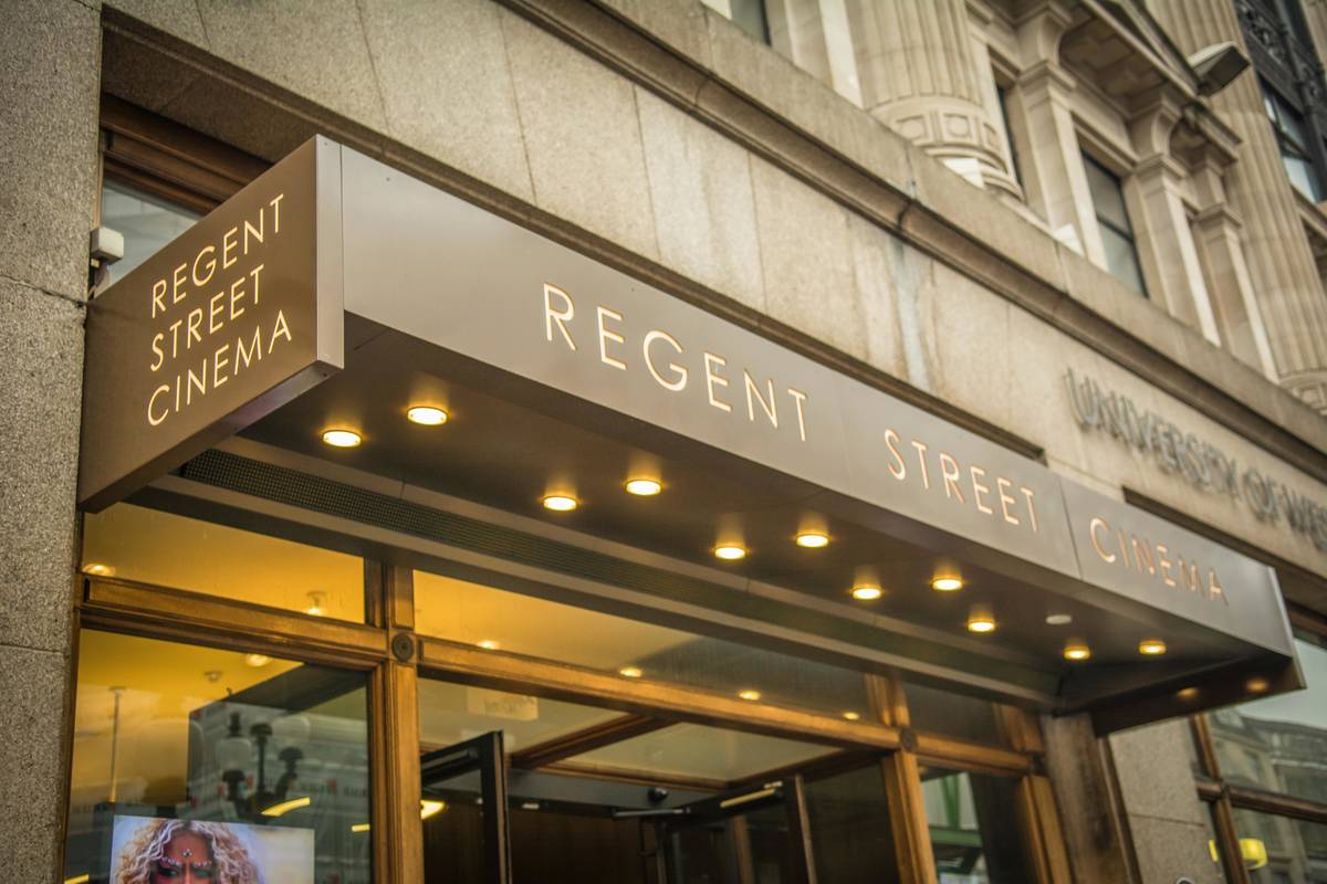 O cinema da Regent Street em Londres é o mais antigo do Reino Unido