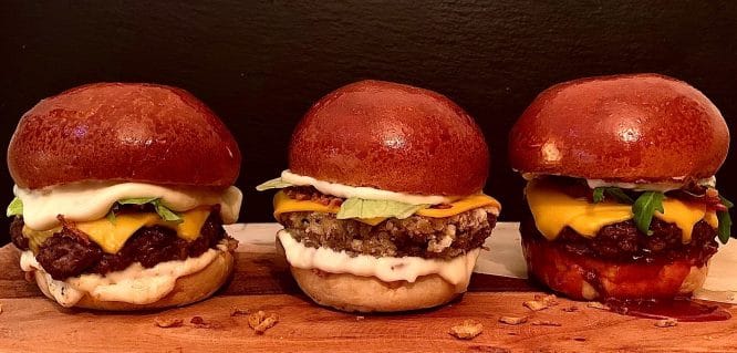 Burger Kits Let You Create Towering Burgers At Home