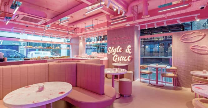 EL&N: The Most Perfectly Pink Places For Coffee In London