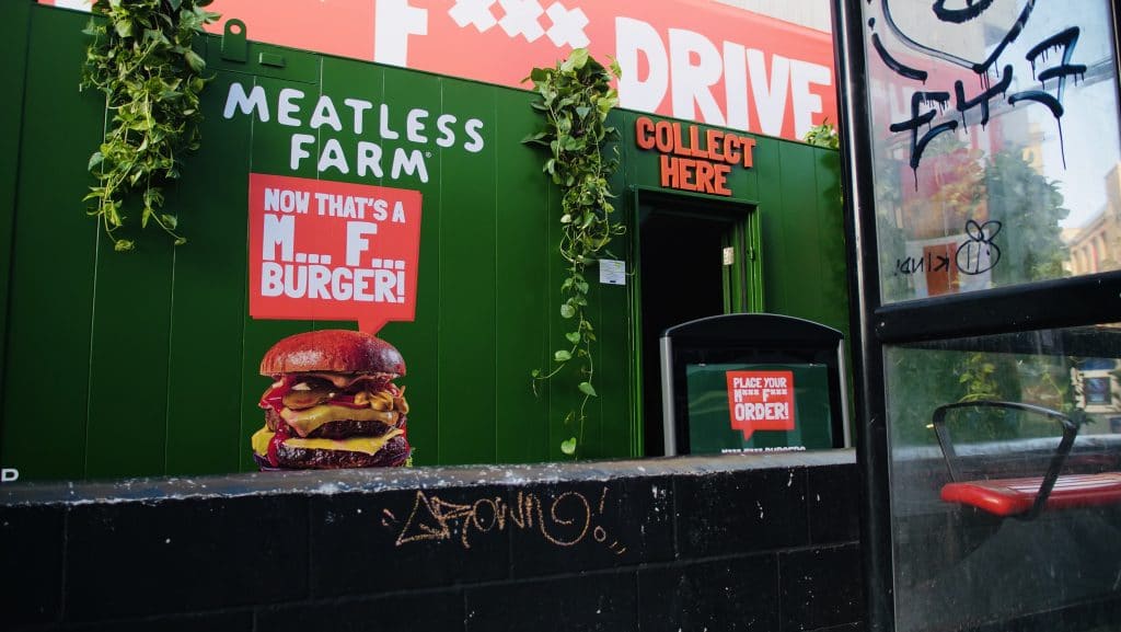 The UK's First Ever Meat Free Drive Thru Has Arrived In London