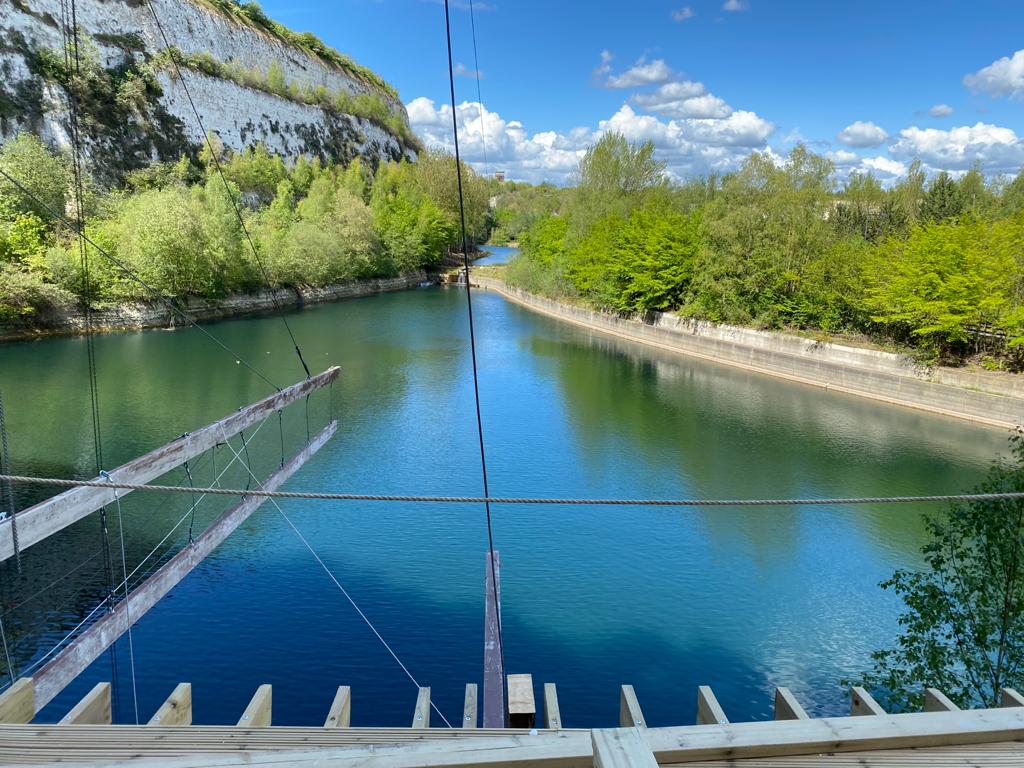 The UK's Longest and Fastest Zip Line Has Opened Near London