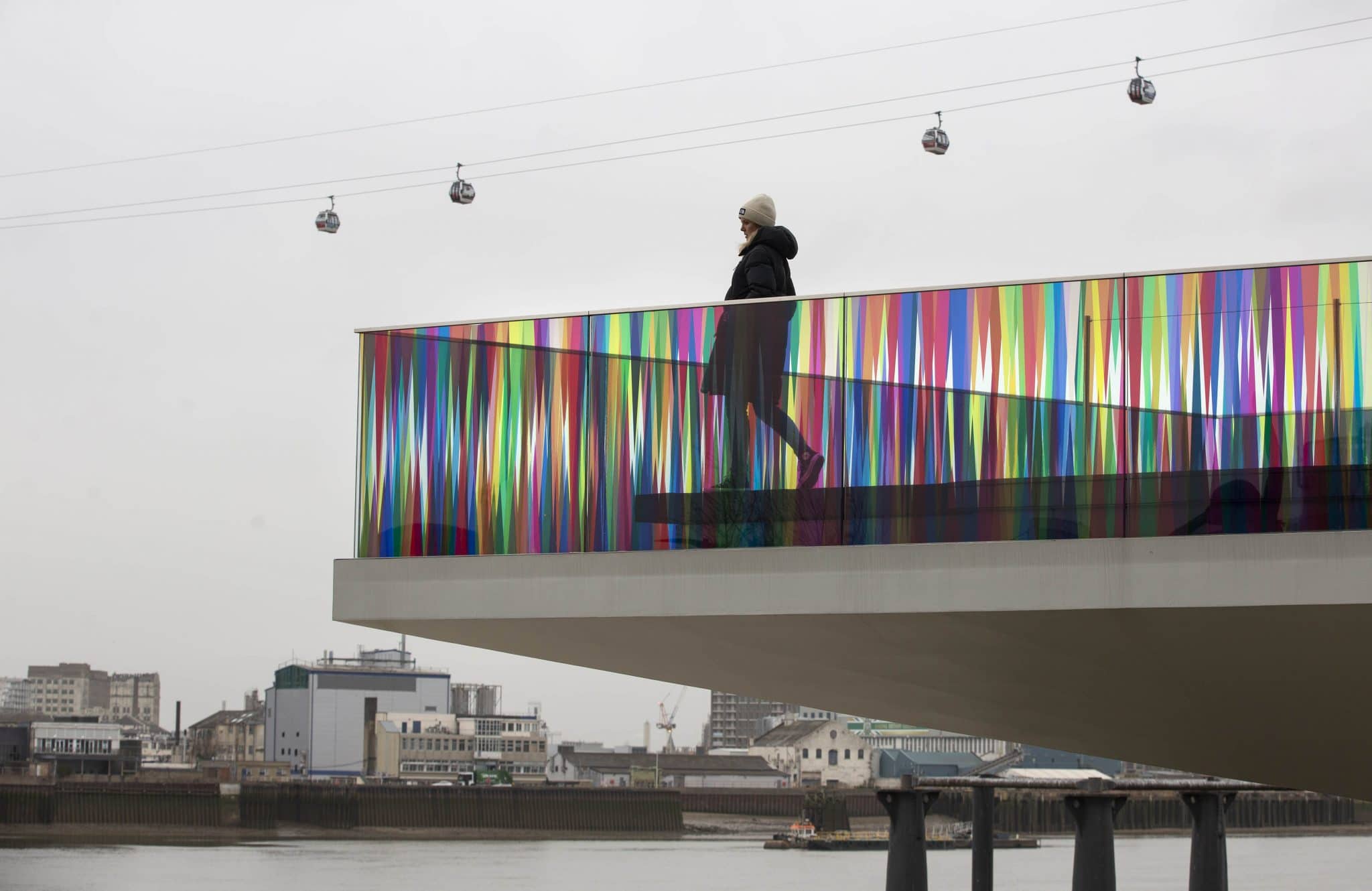 An Immersive Outdoor Rainbow Art Installation Has Arrived In Greenwich