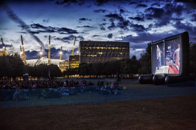 Pop Up Screens Are Hosting Film Nights All Over Town This Summer