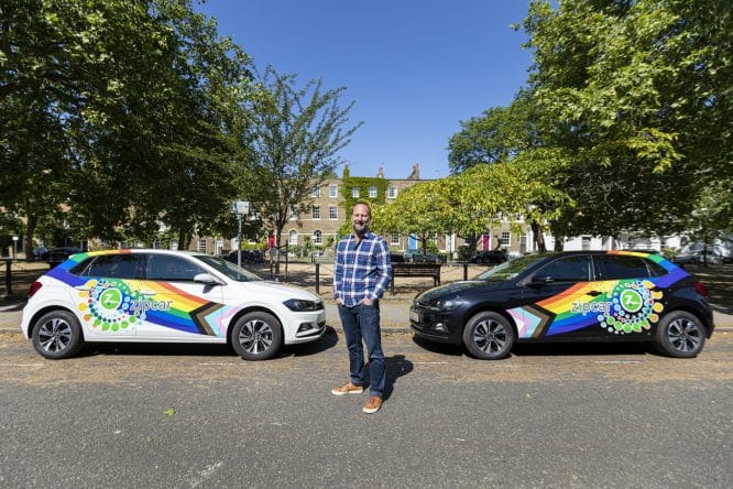 Zipcar Is Supporting Pride With A Fleet Of Rainbow Cars Designed By ...