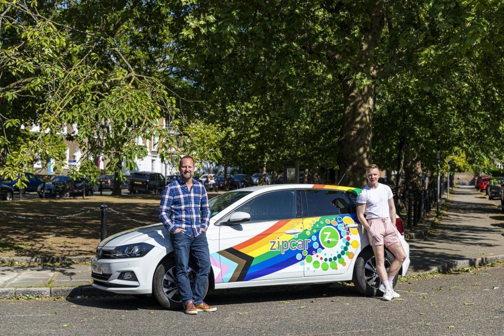 Zipcar Is Supporting Pride With A Fleet Of Rainbow Cars Designed By ...