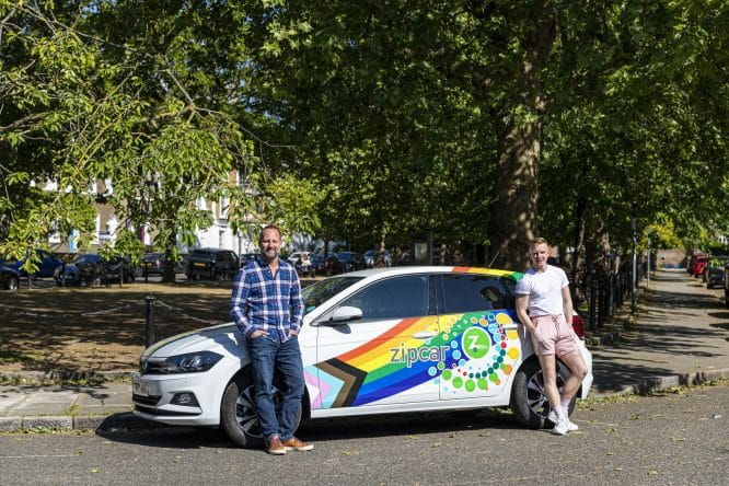 Zipcar Is Supporting Pride With A Fleet Of Rainbow Cars Designed By ...