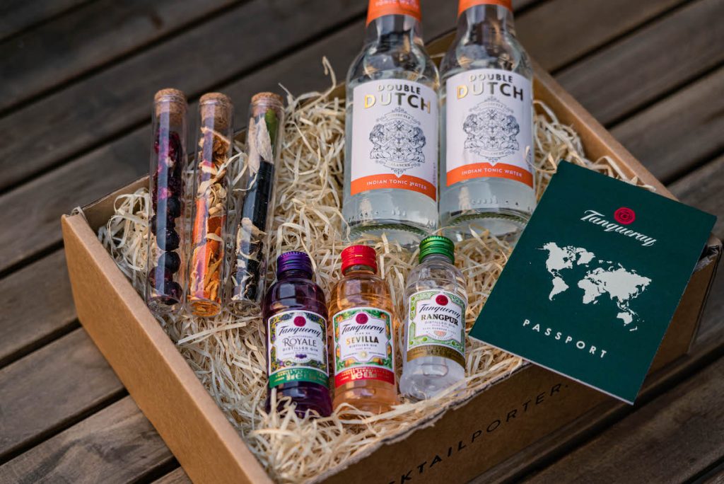 Take Your Tastebuds Around The World With A Delicious Tanqueray Gin Kit