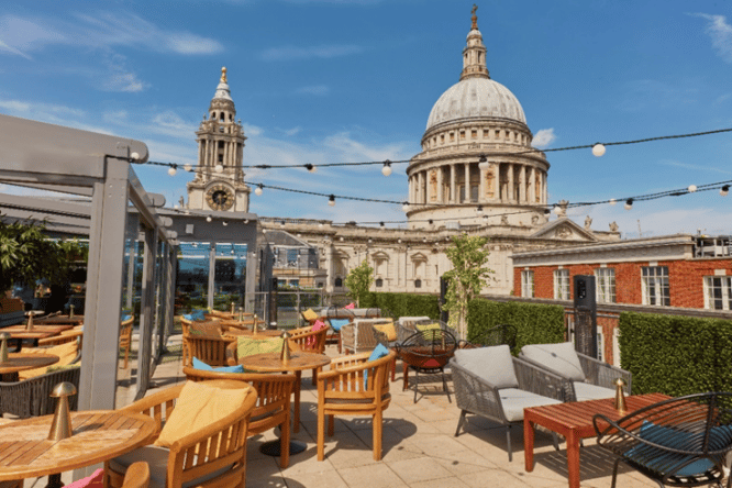 Sabine: The Beautiful Rooftop Bar With Incredible Views Of St Paul's