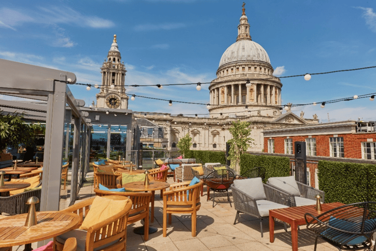 Sabine: The Beautiful Rooftop Bar With Incredible Views Of St Paul's
