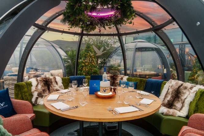 These Igloos With A View Are The Perfect Winter Rooftop Hangout