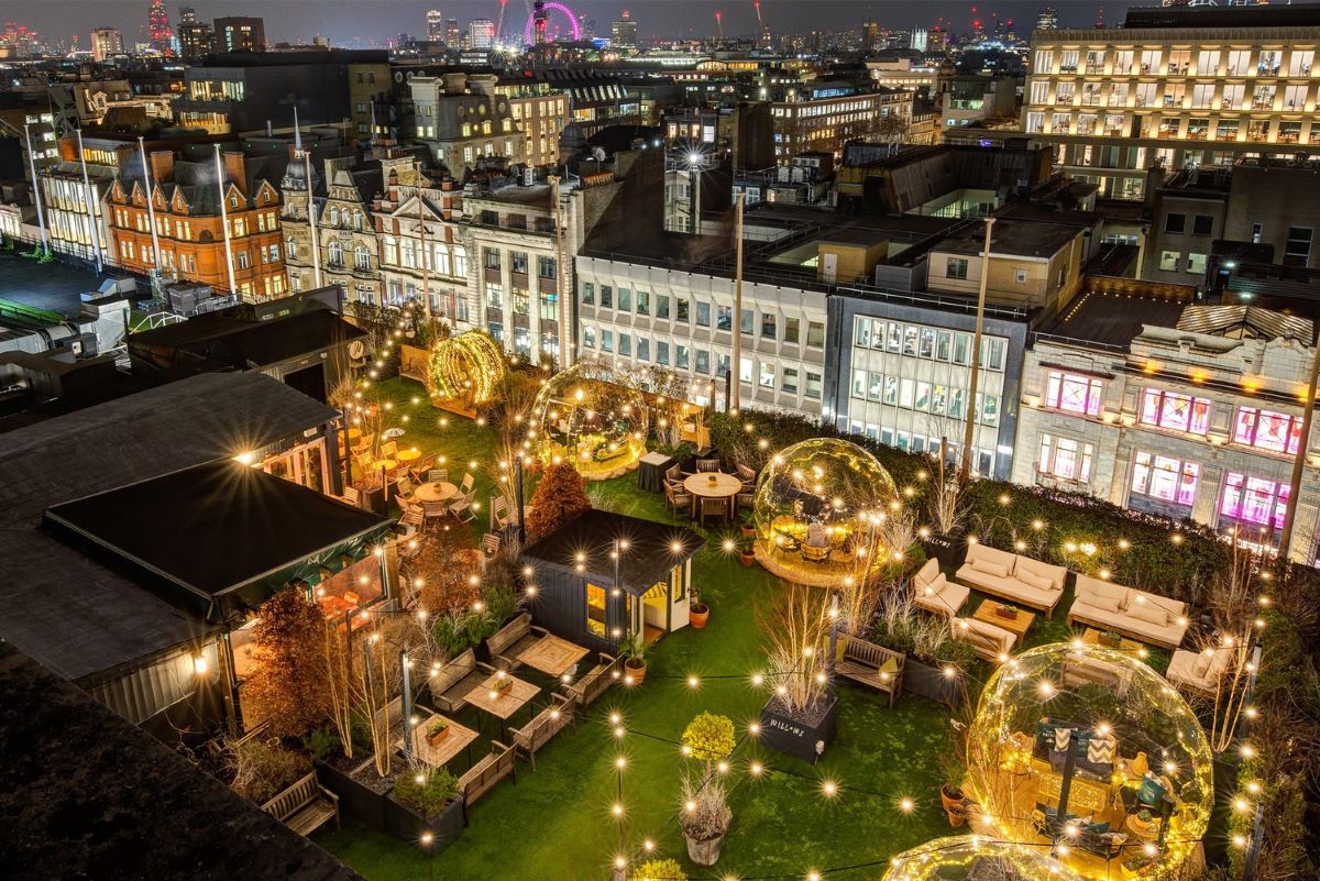 John Lewis's Magical Rooftop Winter Terrace Returns To Oxford Street
