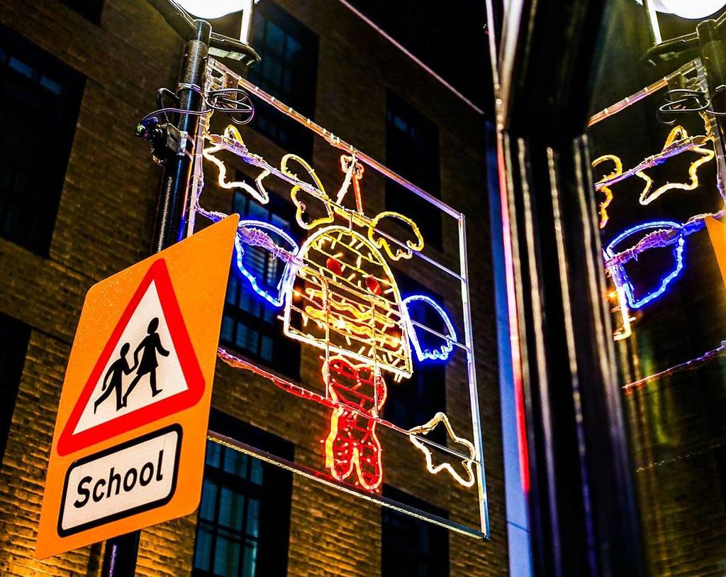 The Adorable Soho Christmas Lights Designed By Schoolchildren