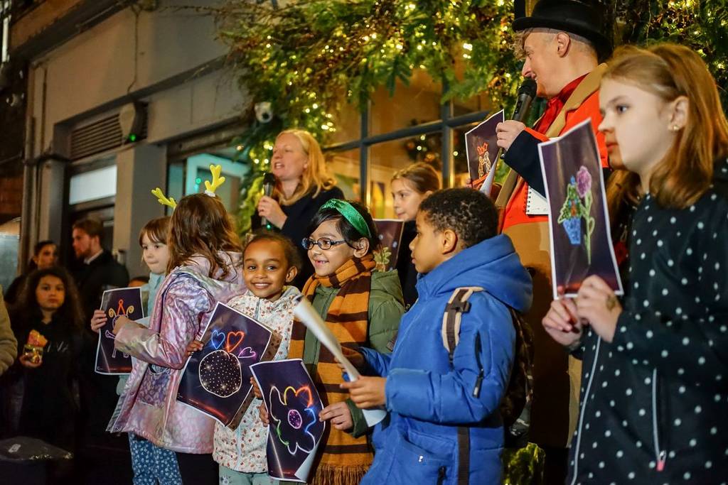 These Adorable Soho Christmas Lights Were Designed By Schoolchildren