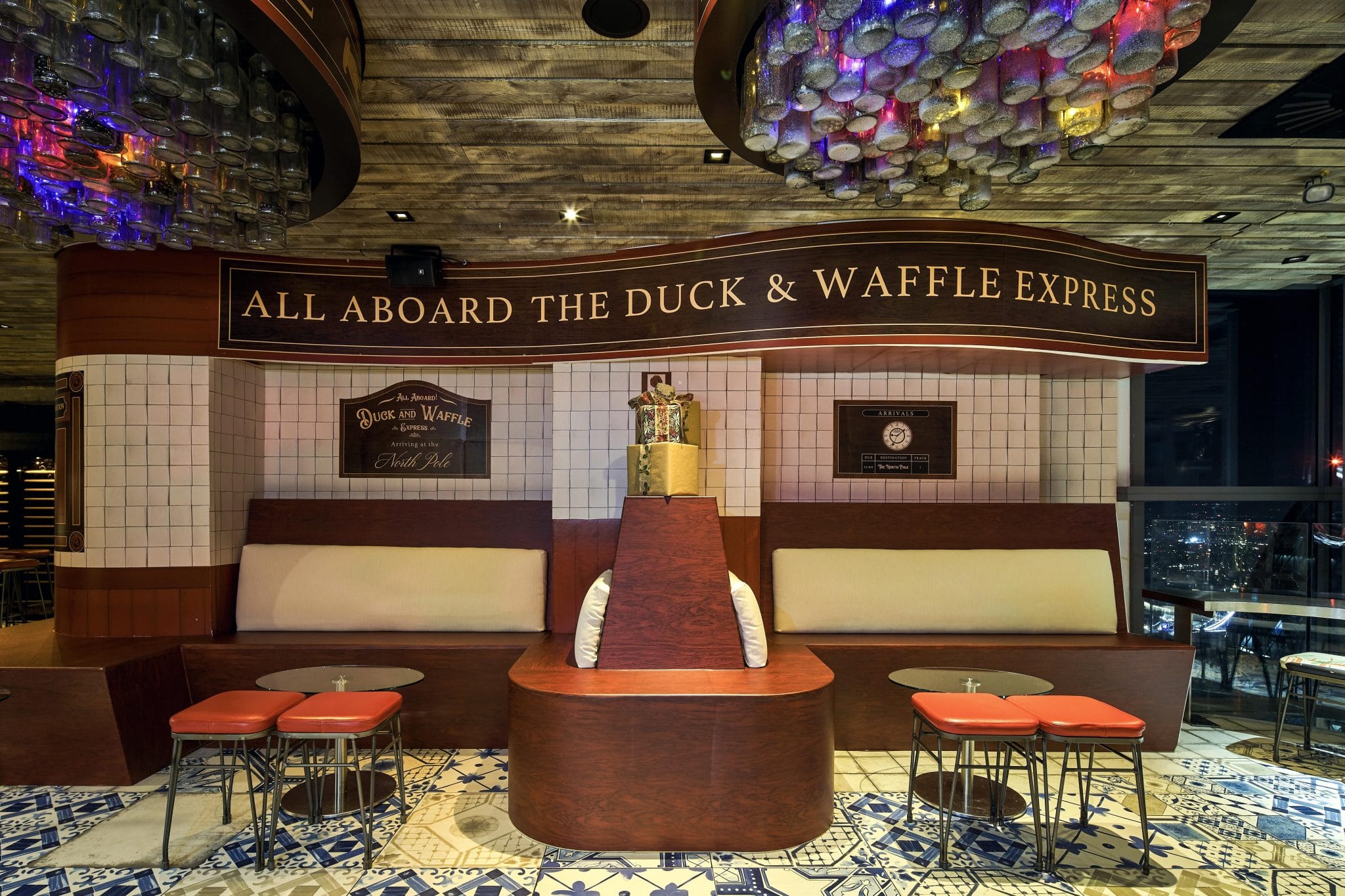 Duck & Waffle's New Polar-Express Themed Paradise Has Been Unveiled