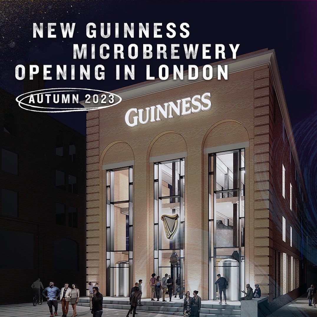 A £73 Million Guinness Microbrewery Is Coming To Covent Garden