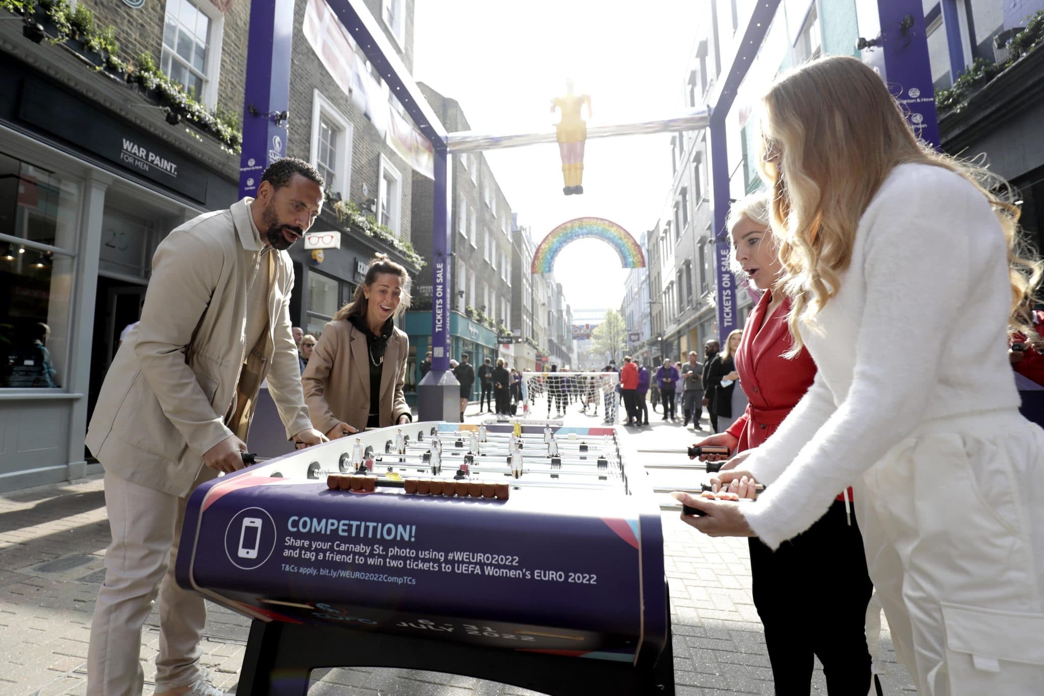 A Giant Table Football Installation Has Just Been Put Up In Carnaby Street