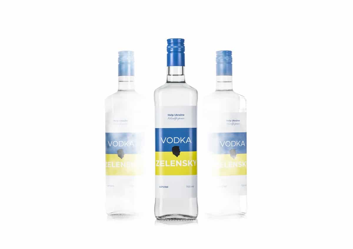 Vodka Zelensky: New Charity Vodka To Support Ukraine - Secret London