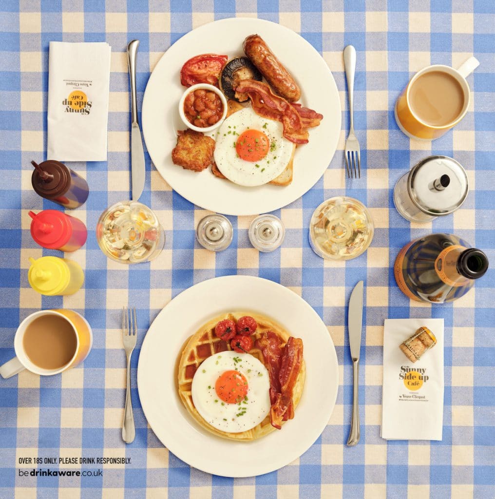 Veuve Clicquot's Sunny Side Up Café - Secret London