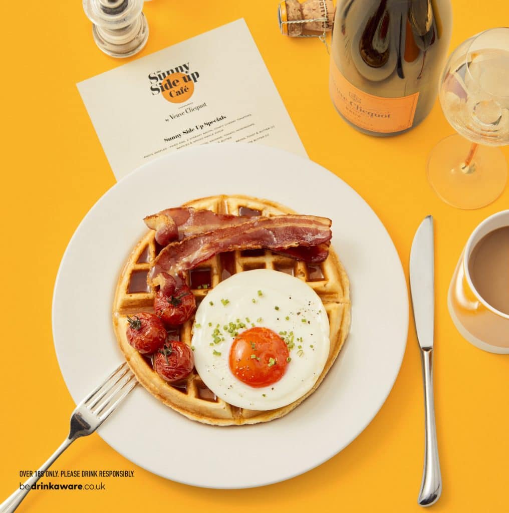 Veuve Clicquot's Sunny Side Up Café - Secret London