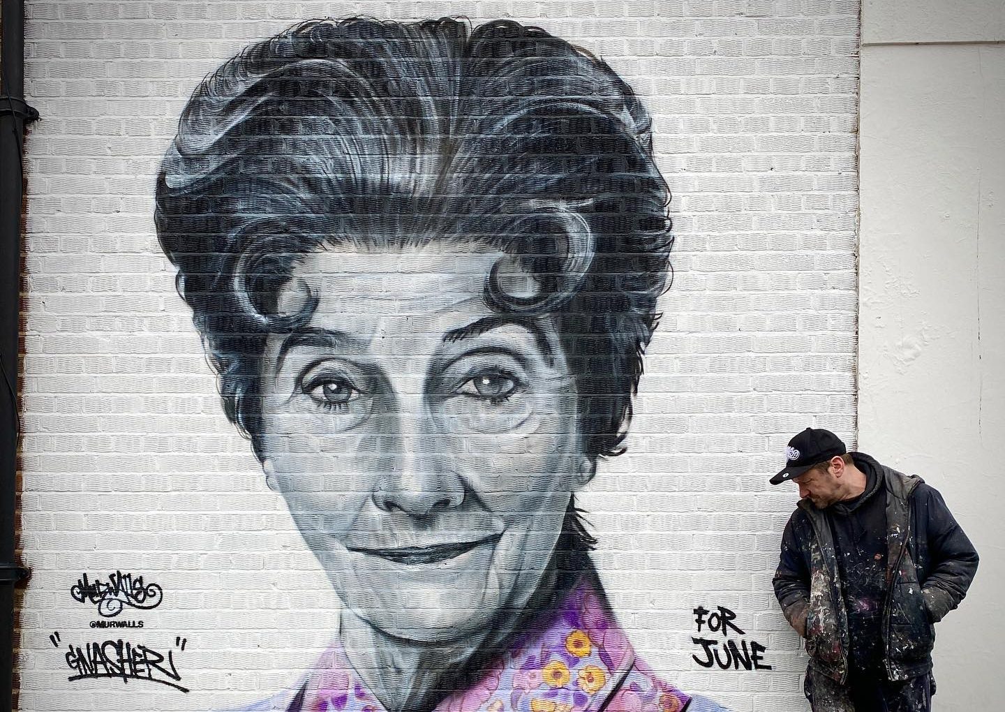A Touching Tribute To June Brown Has Popped Up In East London
