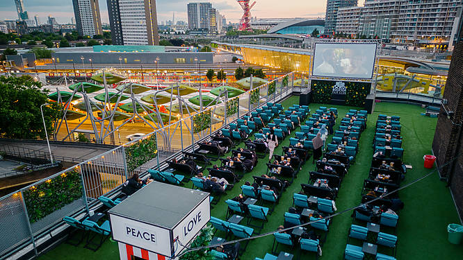 This Rooftop Film Club Takes Movie Screenings To The Sky