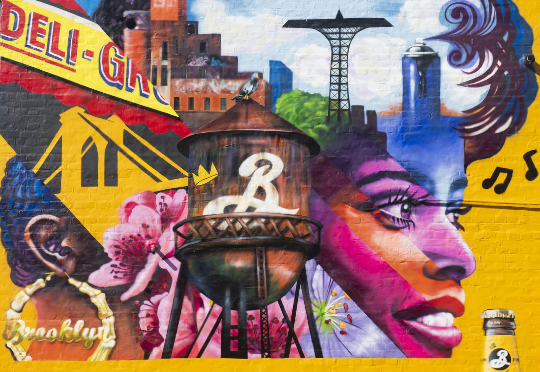 Brixton Is Now Home To The World's First Beer Mural