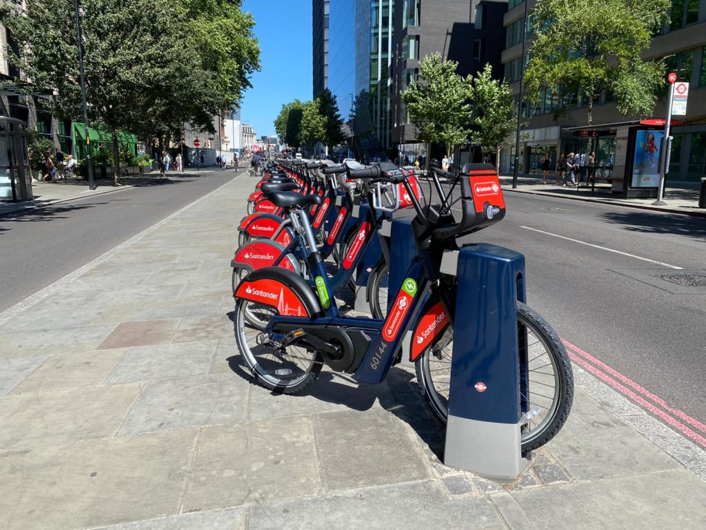 Londoners Can Now Hop On The New Docked Santander E-Bikes