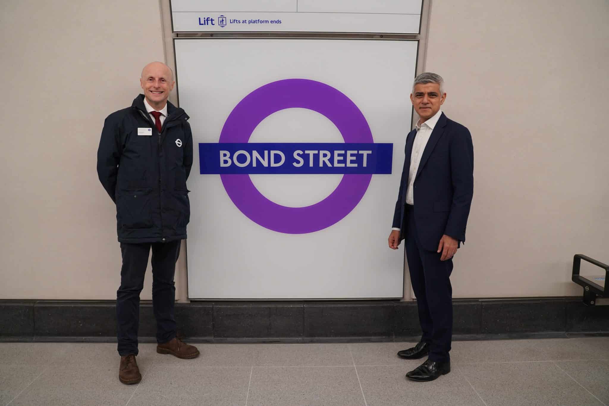 First Pictures: Bond Street Opens On The Elizabeth Line