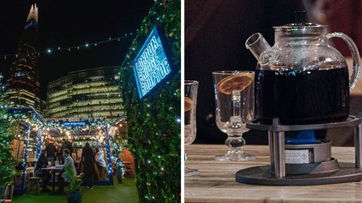London Bridge Rooftop: Sky-High Bar Gets Christmas Makeover