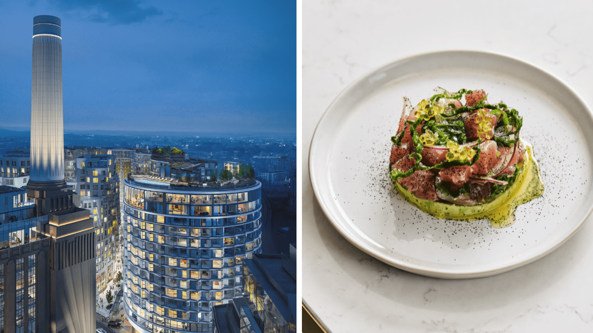 JOIA: 15th Floor Restaurant Arriving At Battersea Power Station