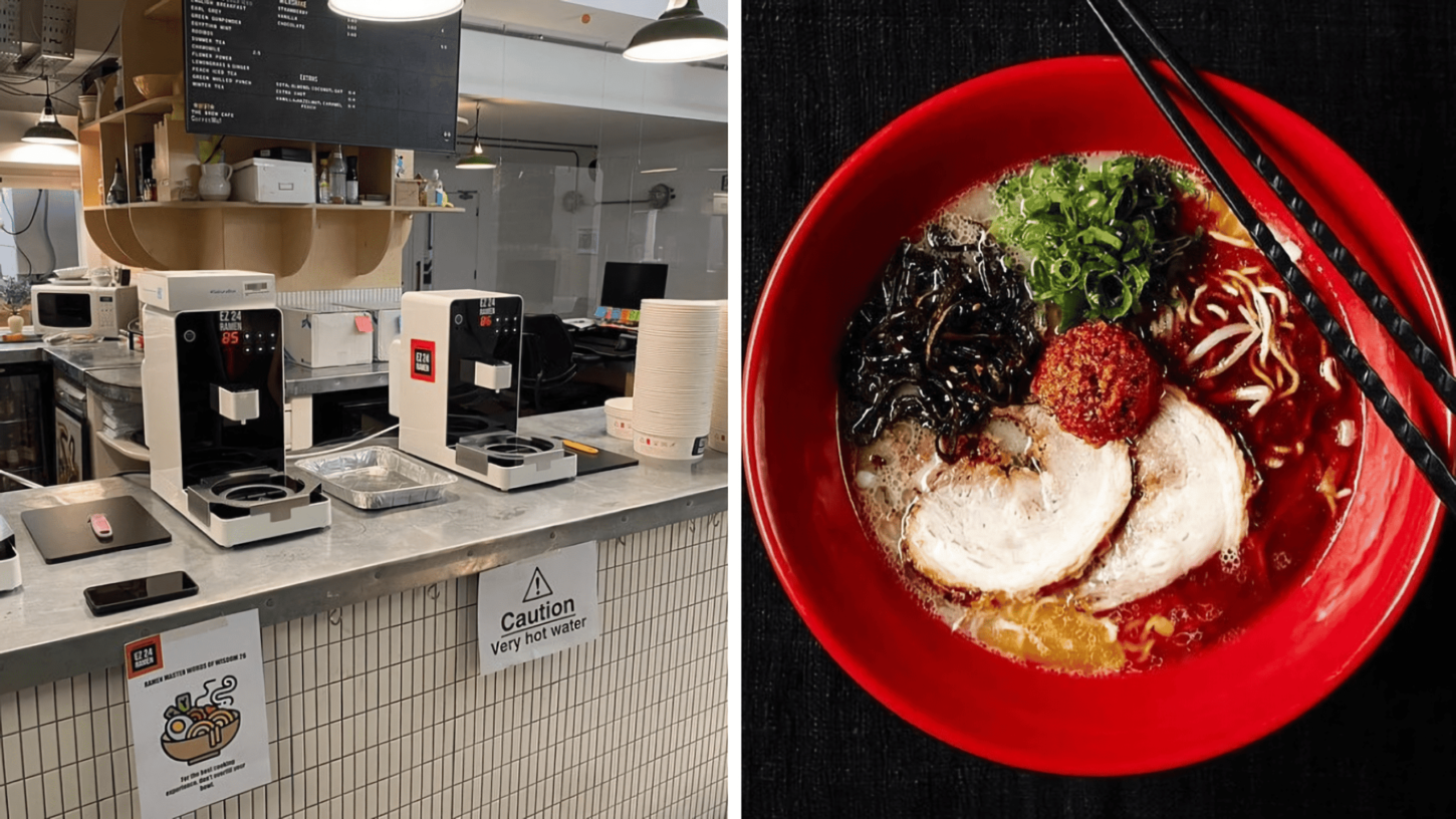 EZ24 Ramen: Free Self-Serving Ramen Pop-Up In London