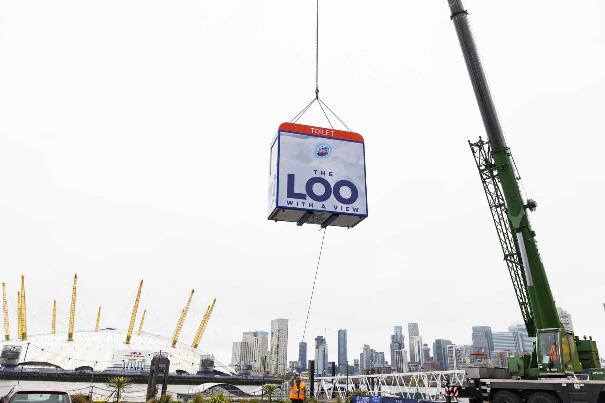 The Loo With A View Suspends Potty-Goers Above The Thames