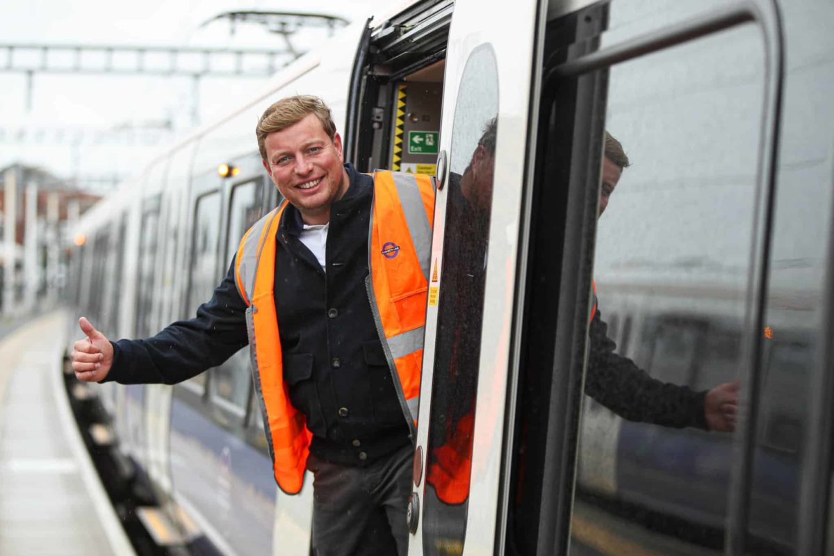 Thomas Skinner Is The Voiceover On The Elizabeth Line This Week