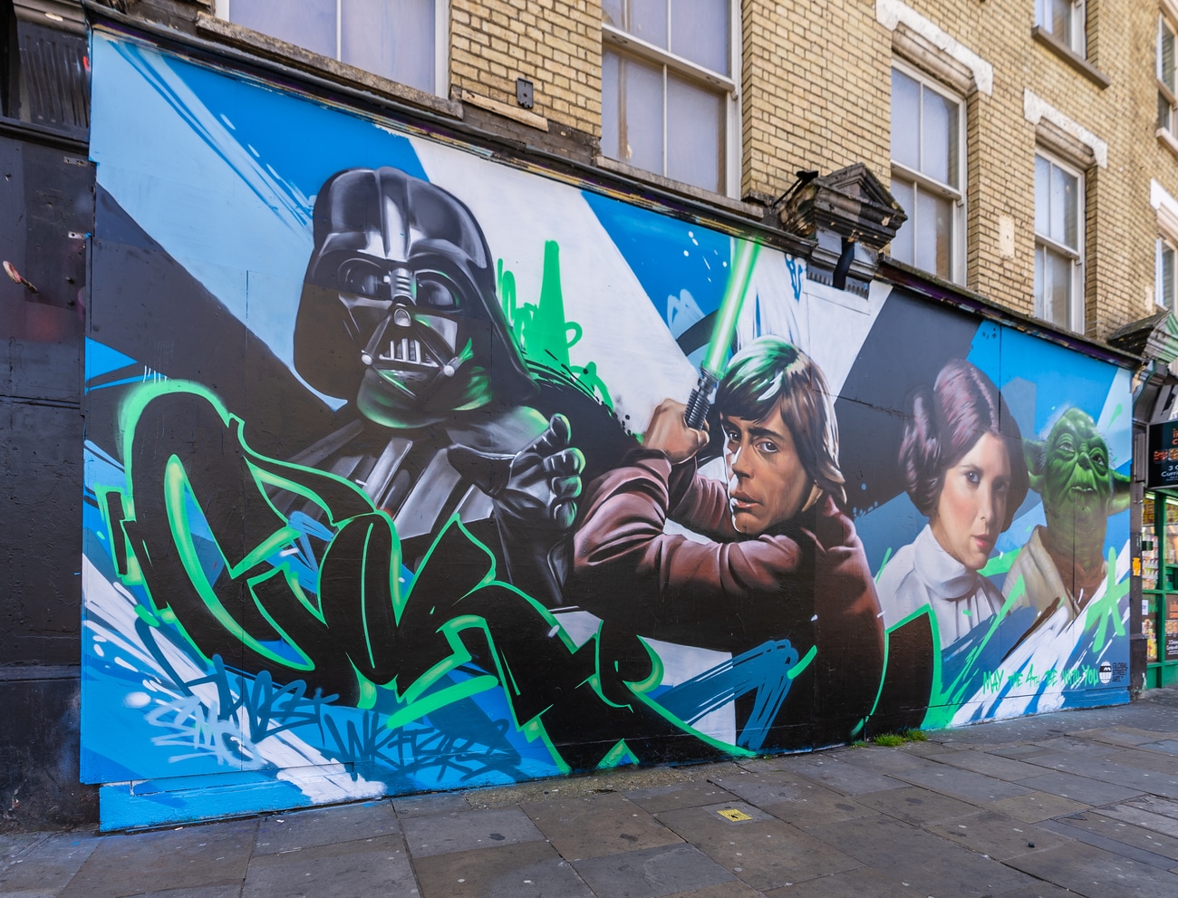 An Impressive Star Wars Mural Has Popped Up In East London