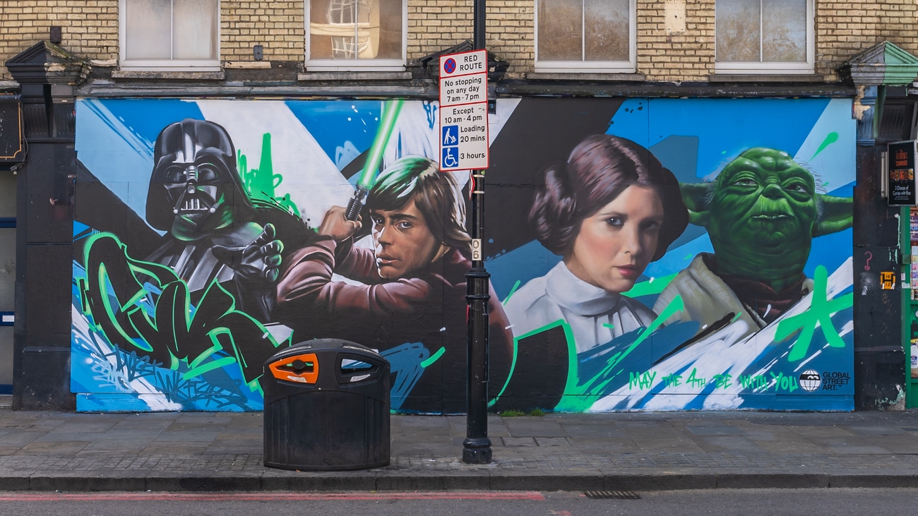 An Impressive Star Wars Mural Has Popped Up In East London