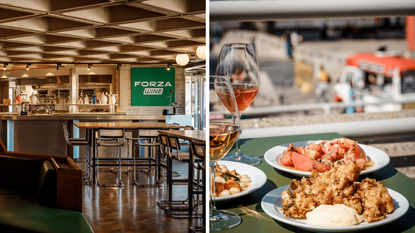 Forza Wine Opening At The National Theatre For Riverside Tipples