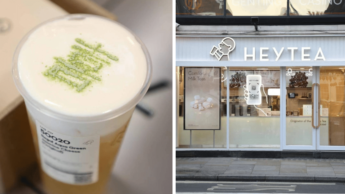 HEYTEA: The Originator Of Cheese Tea Has Opened A Soho Store
