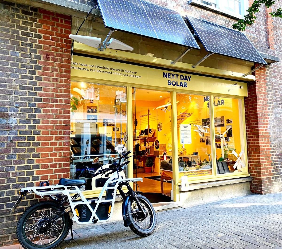 A Solar-Powered Pop-Up Shop Has Landed In Covent Garden