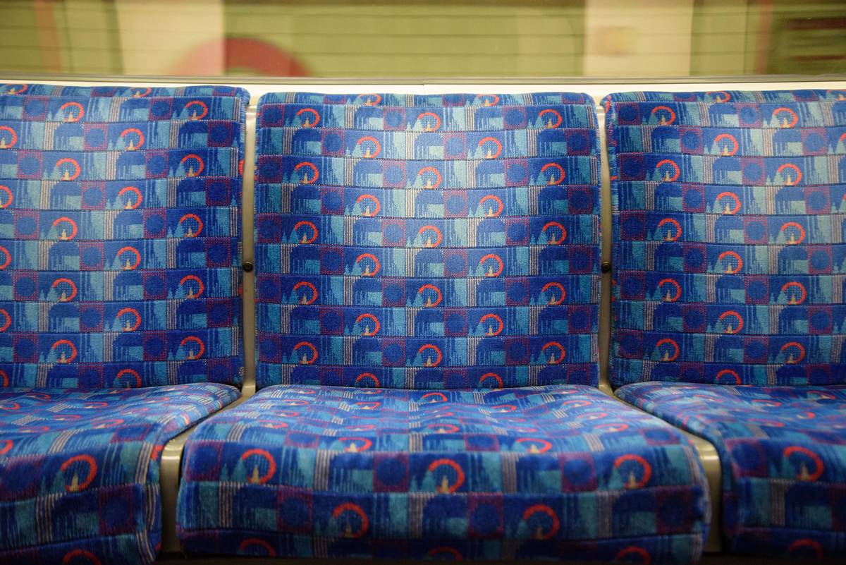 The History Of The London Underground's Weird And Wacky Seats