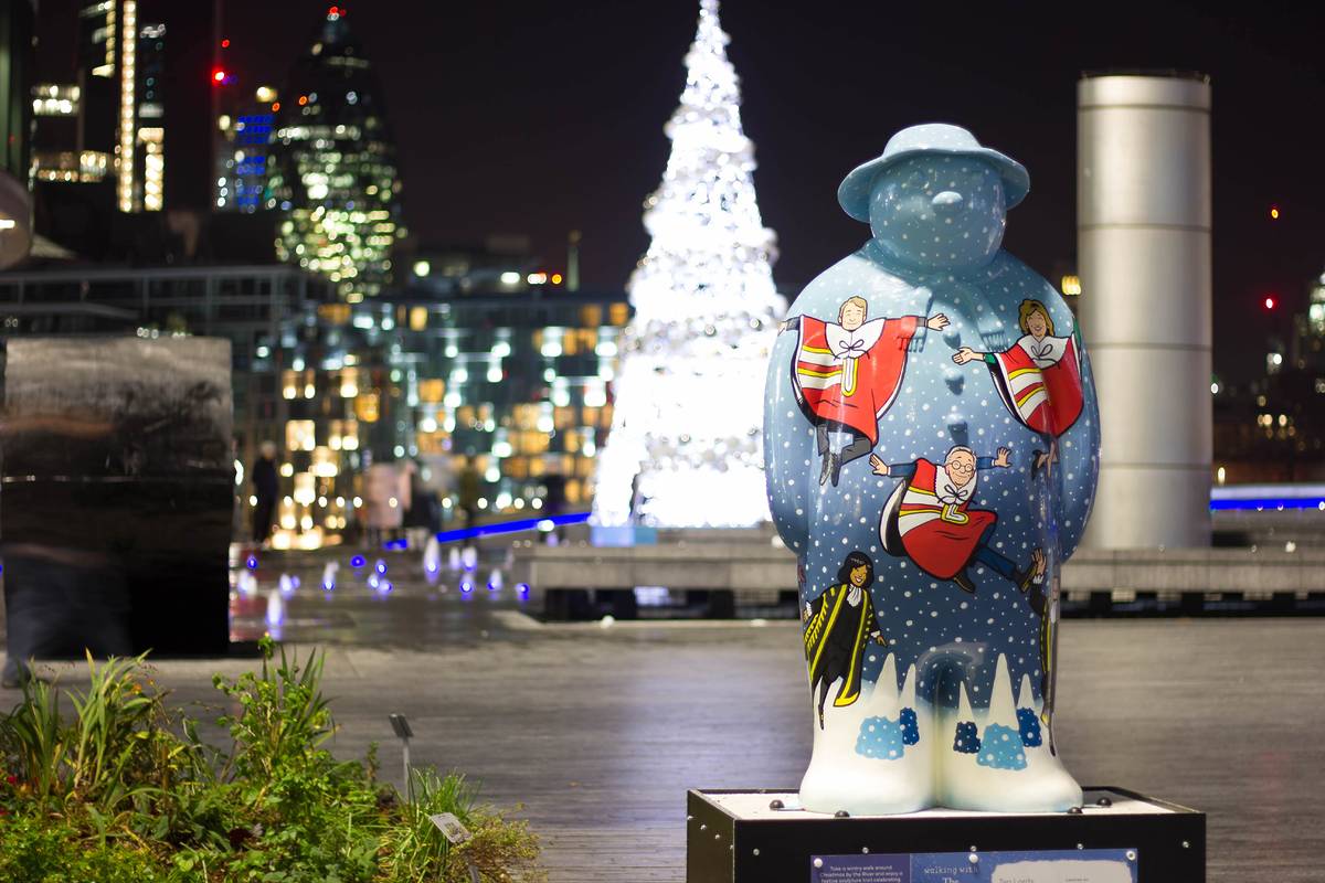 The 'Walking With The Snowman' Trail Leaves London This Week
