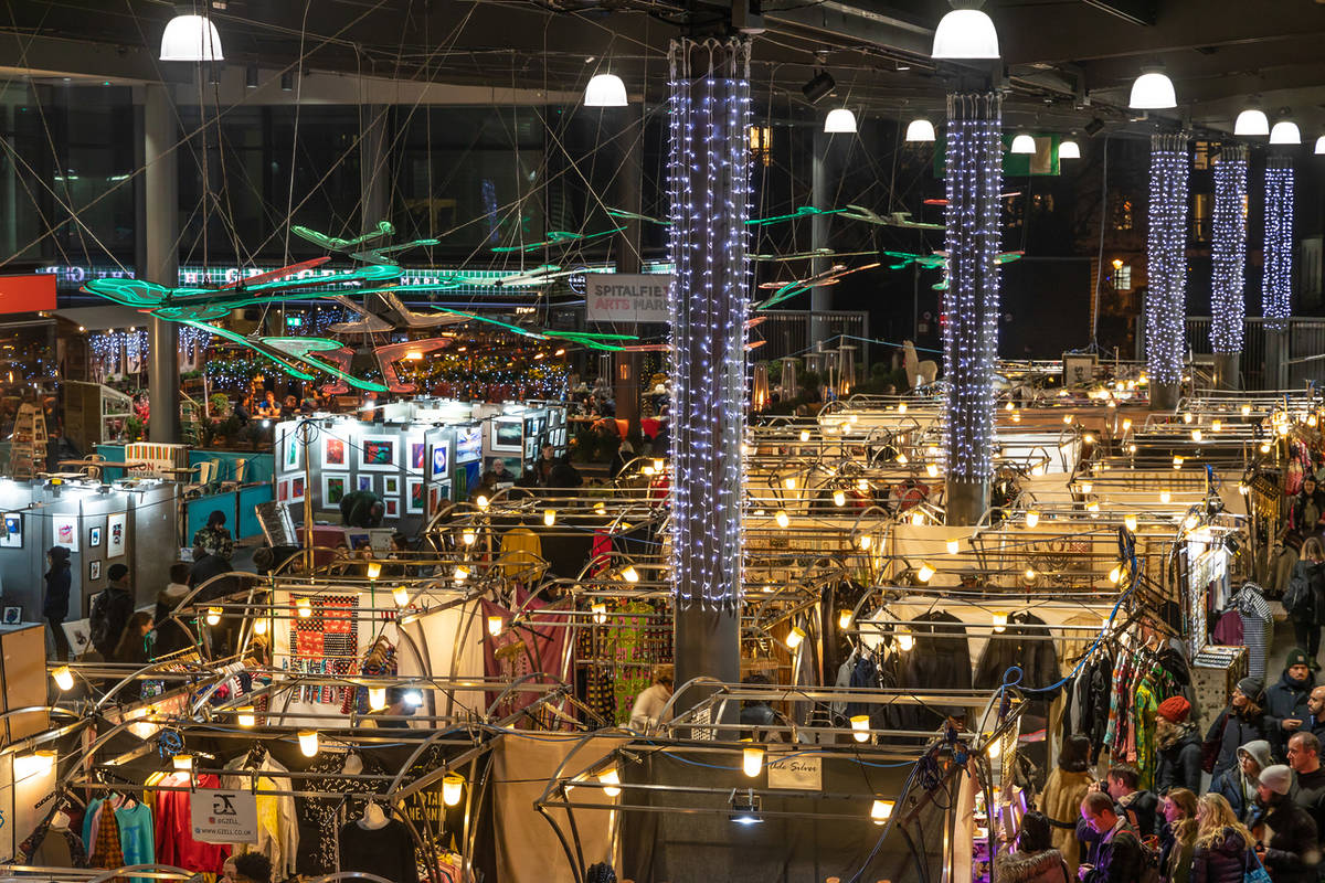 A Gloriously Jolly Christmas Market Has Landed In Spitalfields
