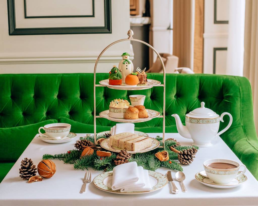 The Snowman Afternoon Tea Arrives At Grosvenor House
