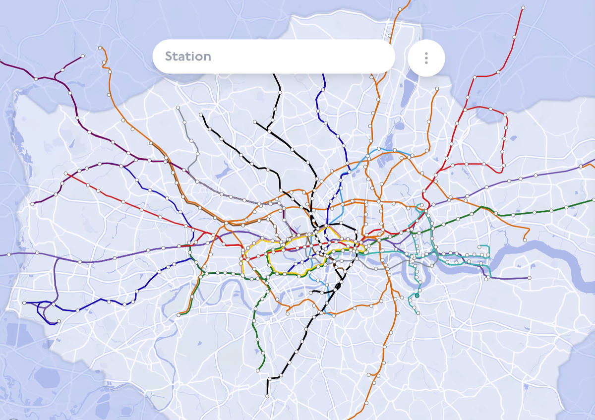 London Metro Memory: Guess All London's Tube Stations In Online Game