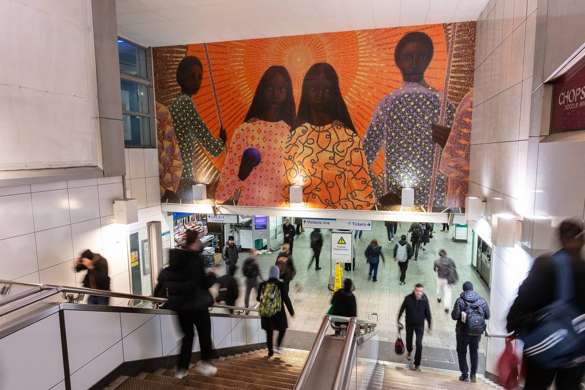 A Huge New Mural Has Just Been Unveiled At Brixton Station