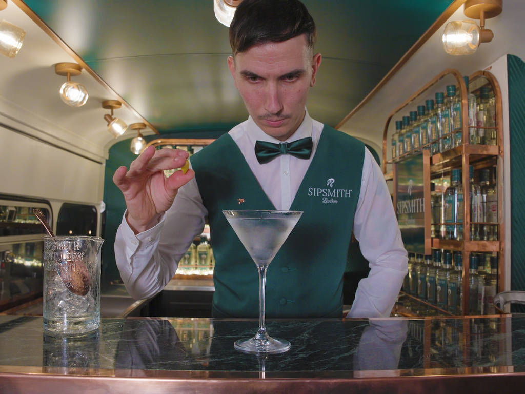 Hop Aboard The Sipsmith Martini Express This Christmas - Secret London