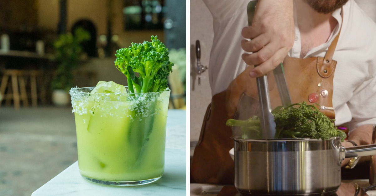 A Camden Bar Is Serving Up Broccoli Cocktails In December