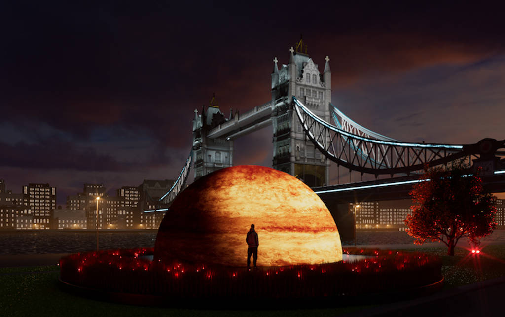 Visit Netflix's Rebel Moon Orb Immersive Pop-Up - Secret London