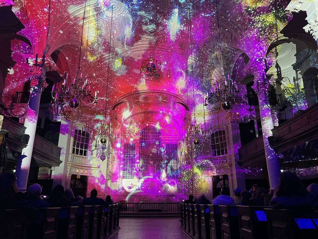 A Spectacular Light Show Will Illuminate This Entire London Church