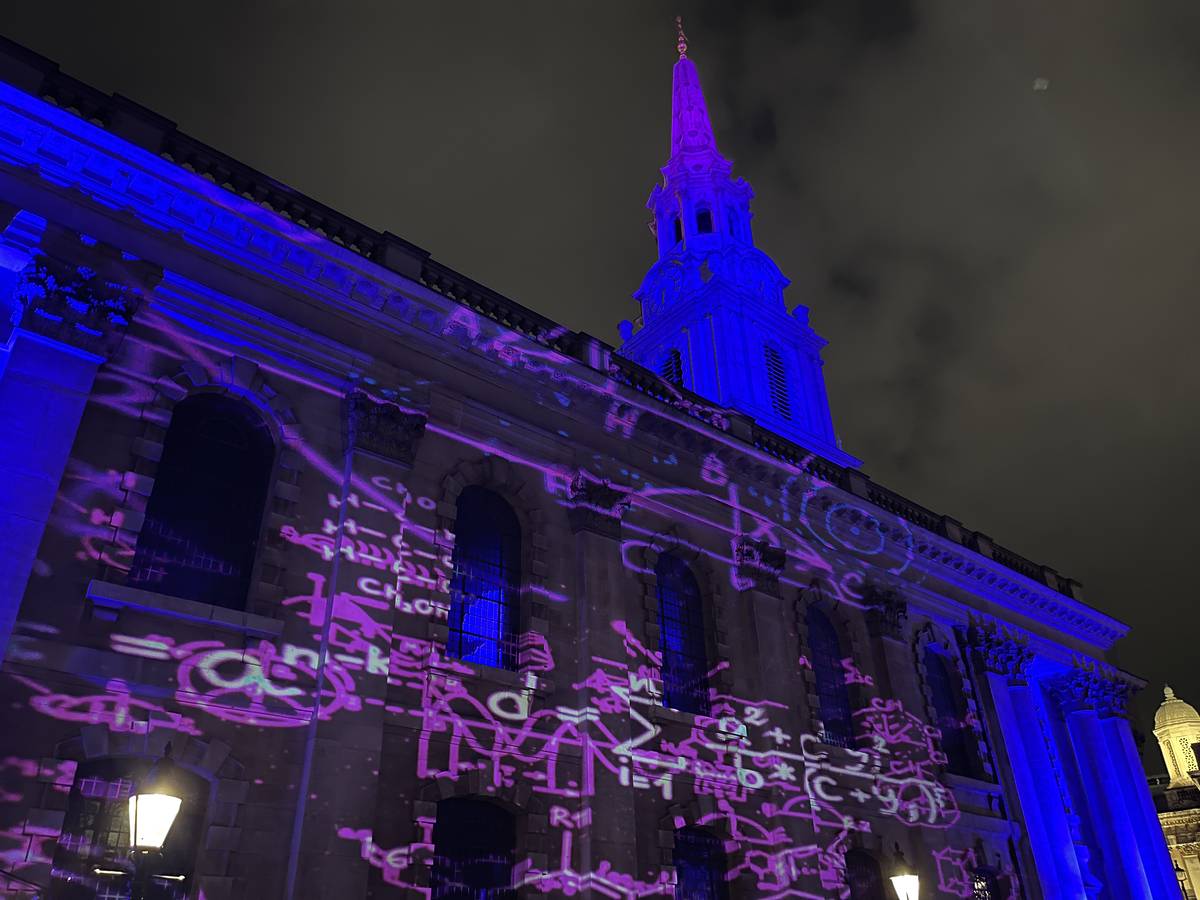 A Spectacular Light Show Will Illuminate This Entire London Church